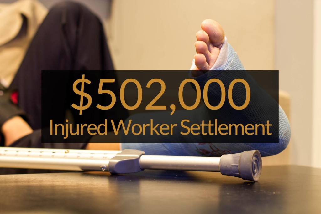 Foot Injury Settlement For Gas Industry Worker